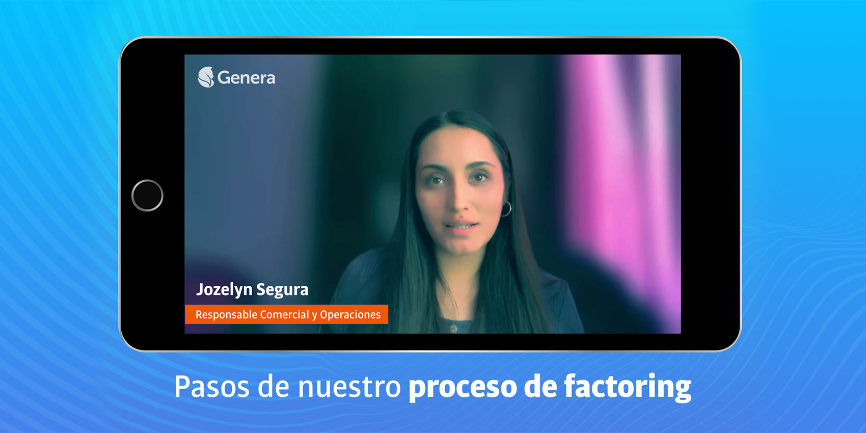 Pasos del proceso de factoring de Genera